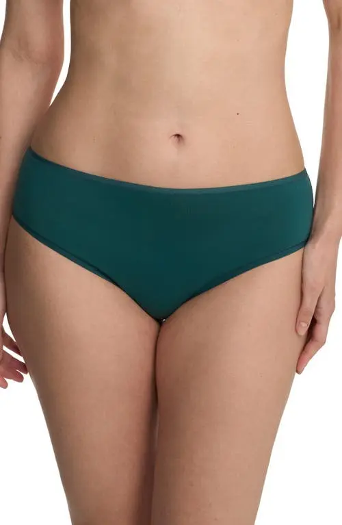Natori Bliss Bare Cotton Hipster Briefs - Elm