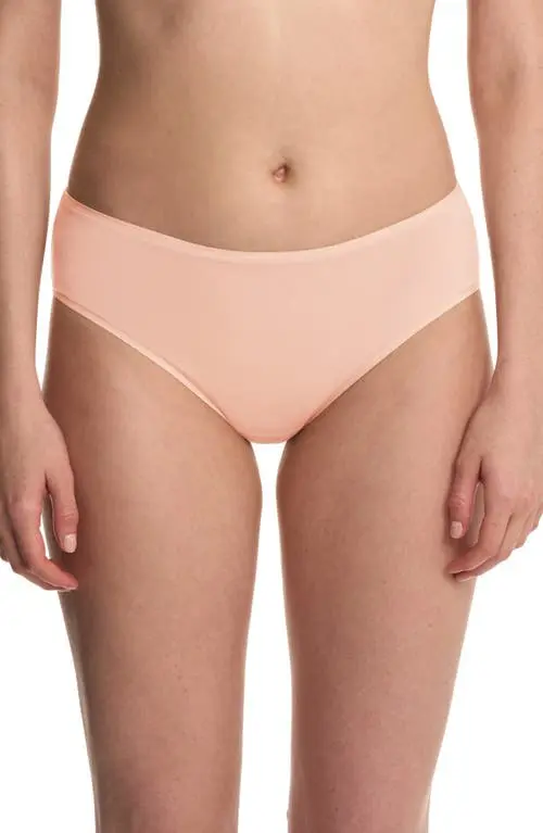 Natori Bliss Bare Cotton Hipster Briefs - Seashell