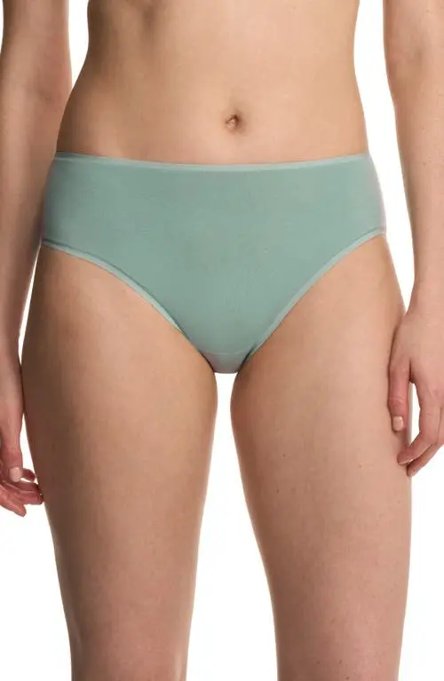 Natori Bliss Bare Cotton Hipster Briefs - Succulent