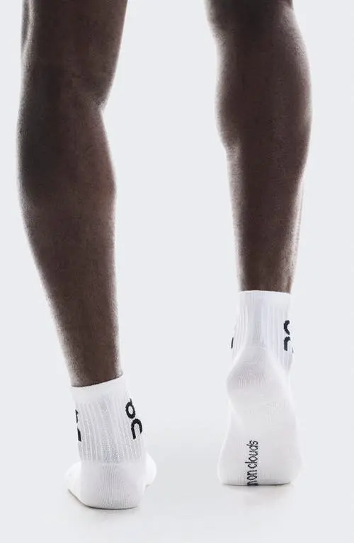 On Logo 3-pack Socks - White