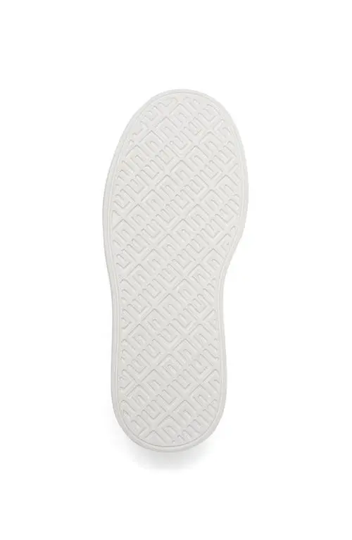J/SLIDES NYC Aspendale Leather & Mesh Sneakers With Pearl Embellishments