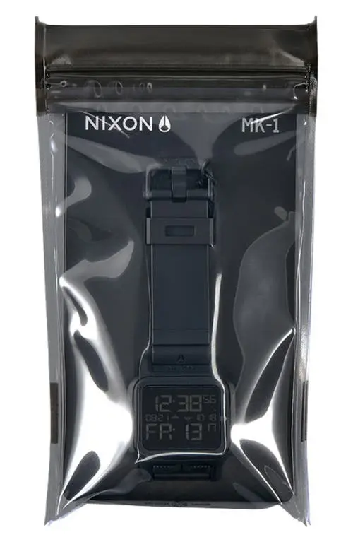 Nixon Digital Strap Watch