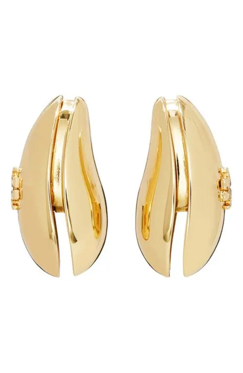 Tory Burch Small Wave Drop Earrings