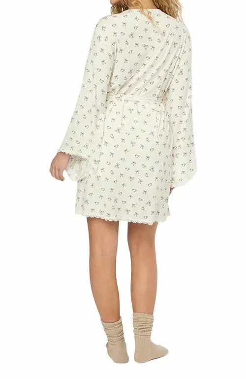 WeWoreWhat Lace Trim Robe