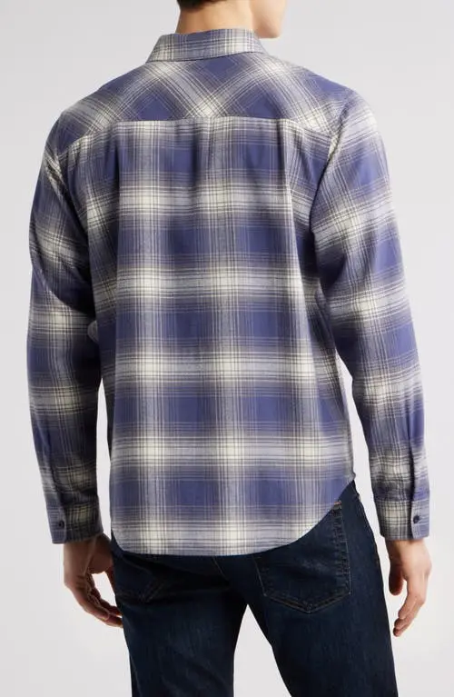 Ag Wesley Button-up Shirt - Shadow Plaid Navy Multi