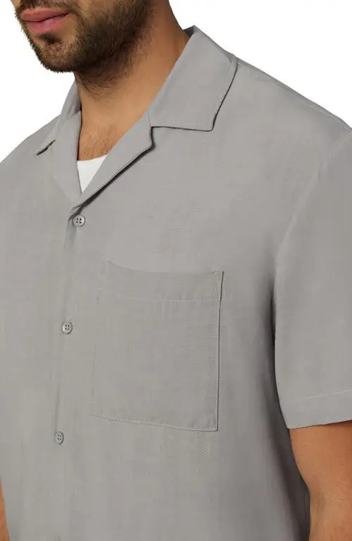 Joe's Jeans Viscose Camp Shirt - Stone