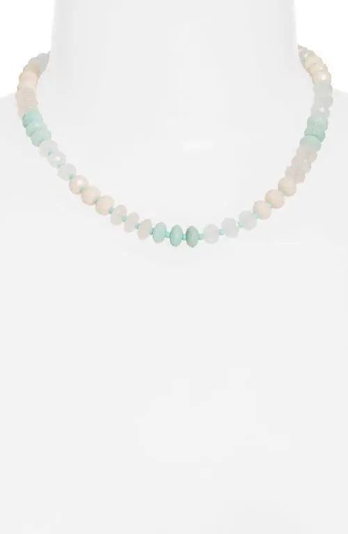 Nordstrom Beaded Necklace - Pastel- Turquoise Combo