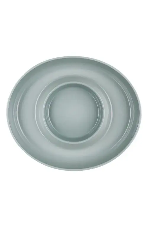 LE CREUSET Oval Stoneware Chip & Dip Platter - Sea Salt