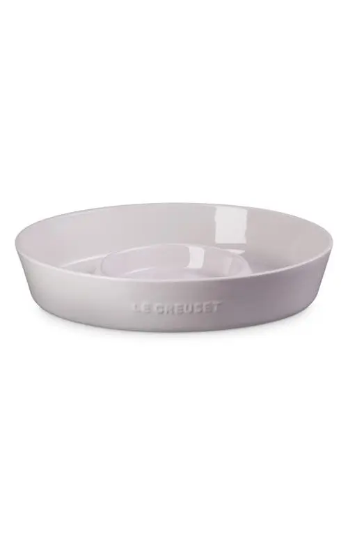 LE CREUSET Oval Stoneware Chip & Dip Platter - Shallot