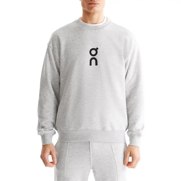 On Club Crewneck Cotton-blend Sweatshirt - Crater