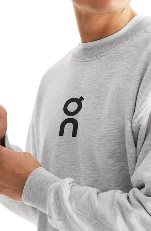 On Club Crewneck Cotton-blend Sweatshirt - Crater