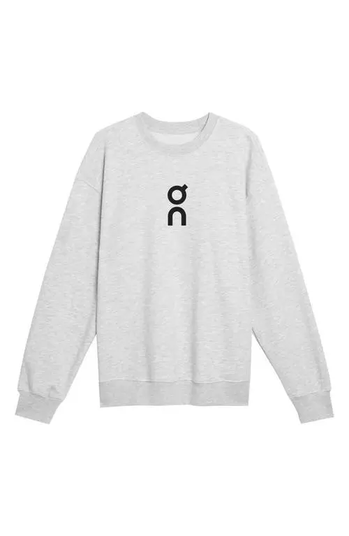 On Club Crewneck Cotton-blend Sweatshirt - Crater