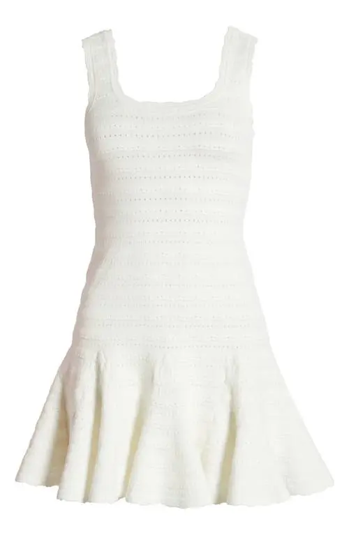 LoveShackFancy Maryanne Pointelle Minidress