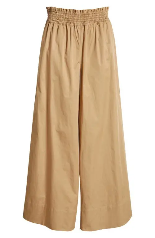 Solid & Striped Twyla Wide Leg Pants - Camel