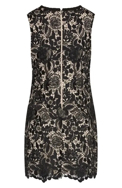 MILLY Garden Lace Mini Dress