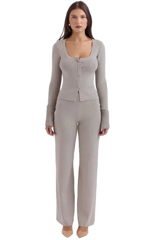 House Of Cb Chunky Cuff Cardigan