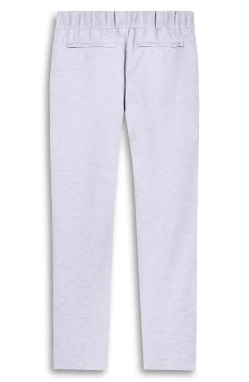 Bugatchi Soft Touch Knit Pintuck Pants - Chalk
