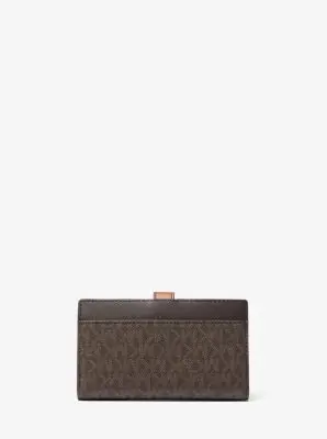 Michael Kors Greenwich Medium Signature Logo Wallet