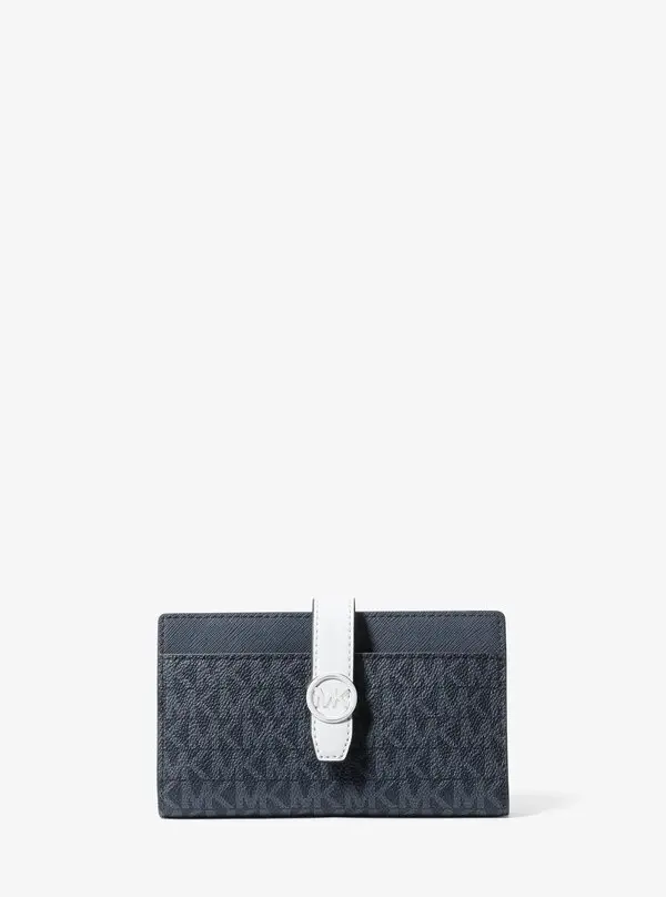 Michael Kors Greenwich Medium Signature Logo Wallet