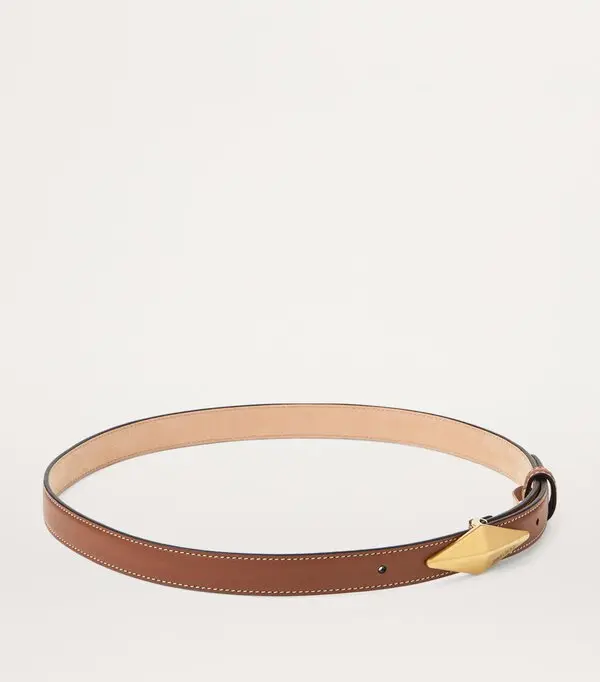 JIMMY CHOO Leather Belt - Brown