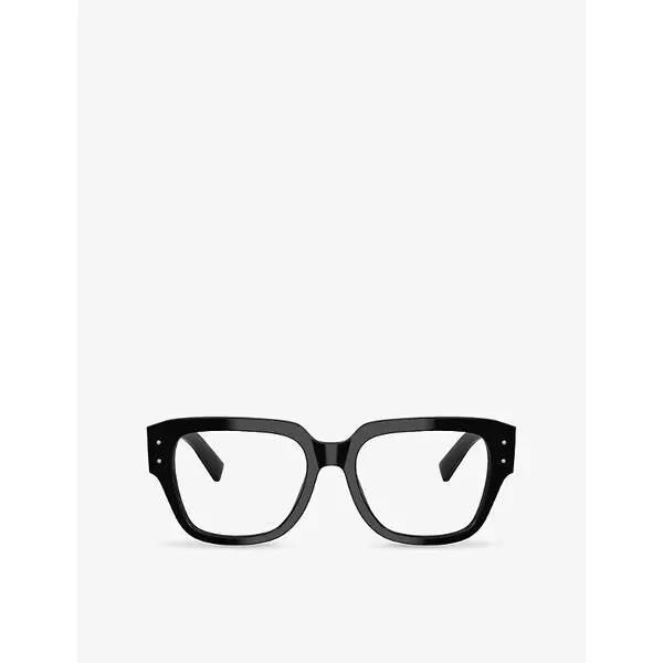 Dolce & Gabbana Dg3405 Square-frame Optical Glasses - Black