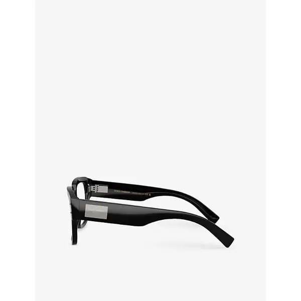 Dolce & Gabbana Dg3405 Square-frame Optical Glasses - Black