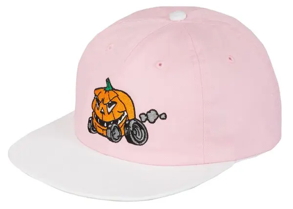 Supreme Pumpkin 6-panel Cap - Pink