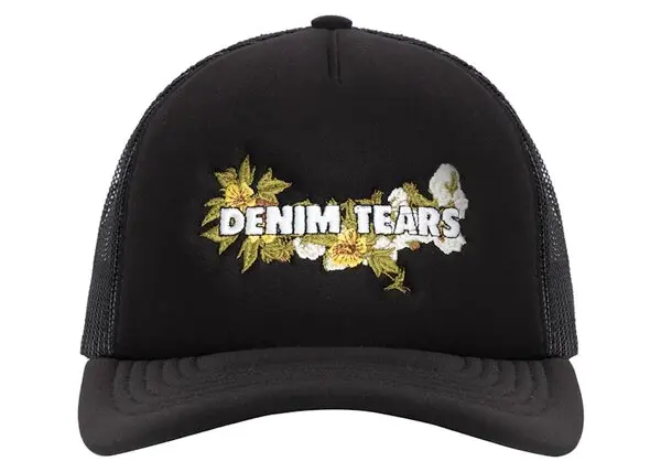 DENIM TEARS Logo Trucker Cap