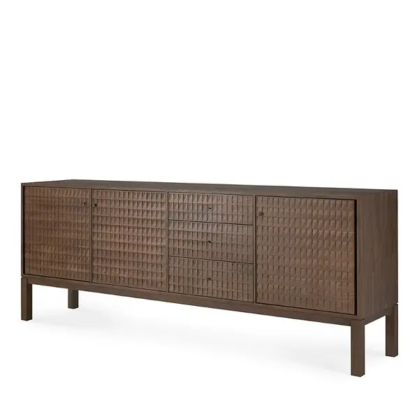 ETHNICRAFT Sono 3 Door Sideboard - Light Brown