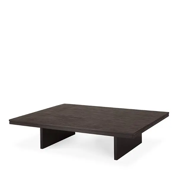 ETHNICRAFT Grooves Coffee Table - Off Black