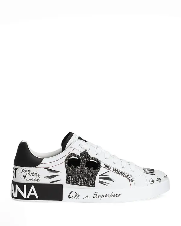 Dolce & Gabbana Low Top Sneakers - Black