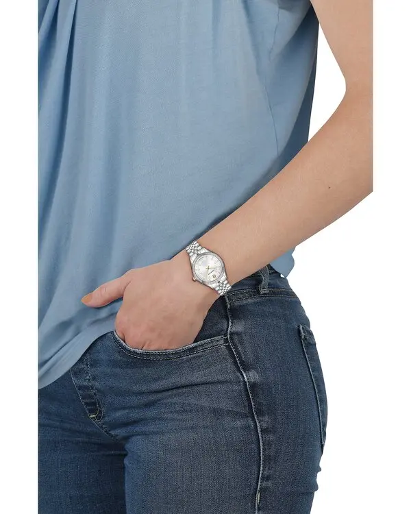 Versace Hellenyium 36mm Bracelet Watch - Silver/silver