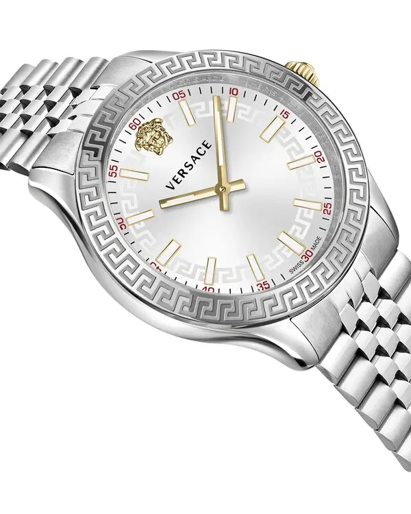 Versace Hellenyium 36mm Bracelet Watch - Silver/silver