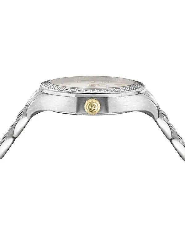Versace Hellenyium 36mm Bracelet Watch - Silver/silver