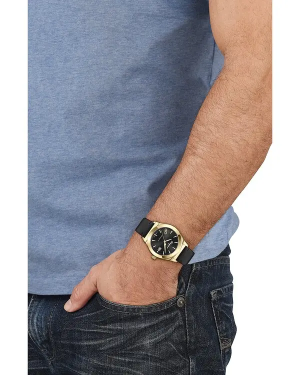 FERRAGAMO 1927 42mm Watch - Black/black