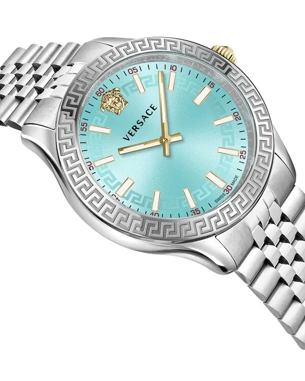 Versace Hellenyium Bracelet Watch - Blue/silver