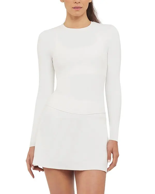 Spanx Onform Contour Long Sleeve - Powder