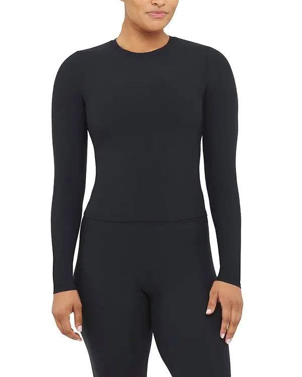 Spanx Onform Contour Long Sleeve - Very Black