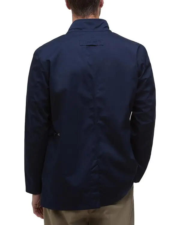 Barbour City Chelsea Regular Fit Waterproof Jacket - Navy/bleached Pine