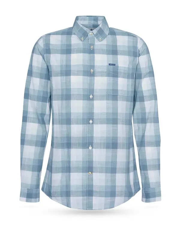 Barbour Hillroad Tailored Shirt - Vintage Teal