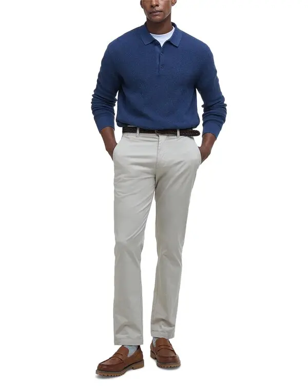 Barbour Lightweight Stretch Tailored Fit Chino Pants - Mist