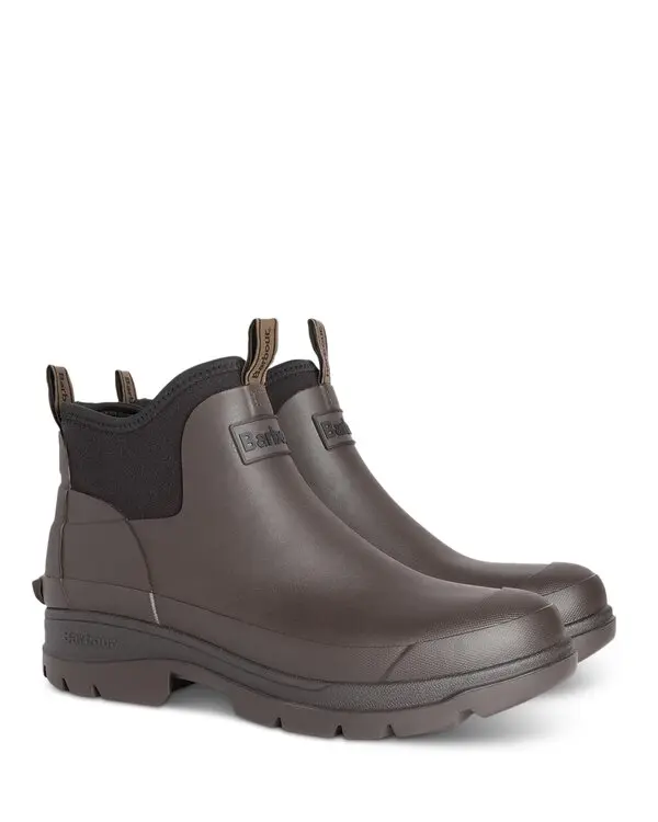 Barbour Ridge Welly Boots - Dark Brown