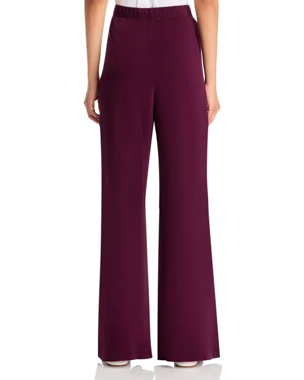 Aqua Melody Wide Leg Sweatpants - Cherry Lacquer