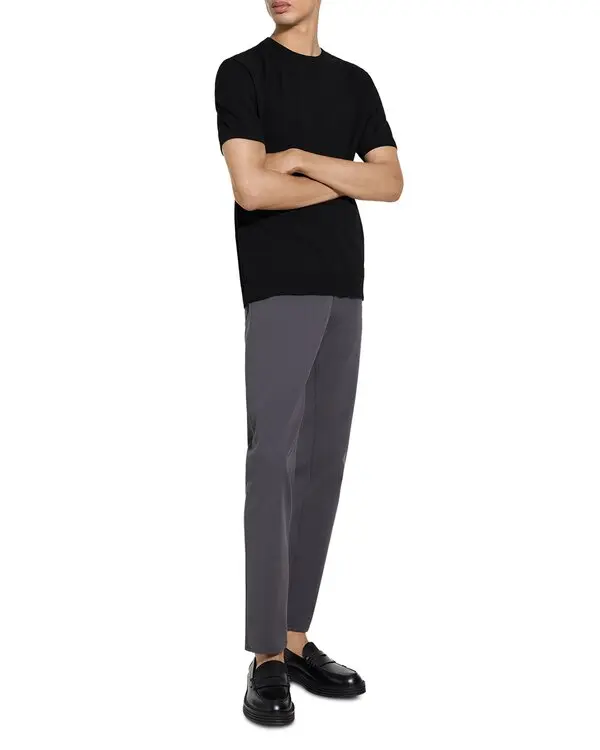 Theory Soris Tee In Fine Bilen - Black