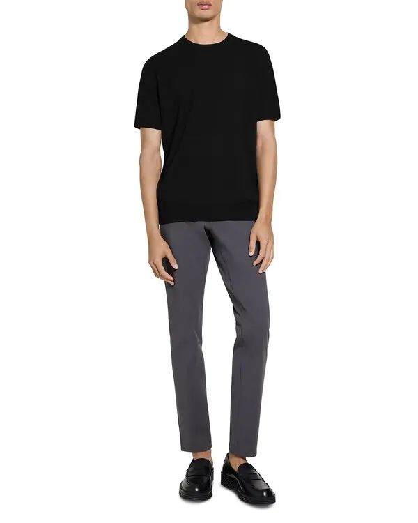 Theory Soris Tee In Fine Bilen - Black