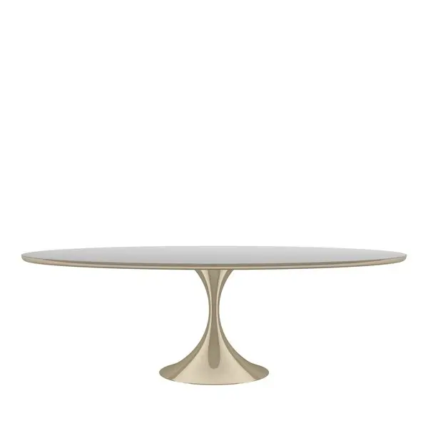 CARACOLE Semper 96 Oval Dining Table - Whisper Of Gold