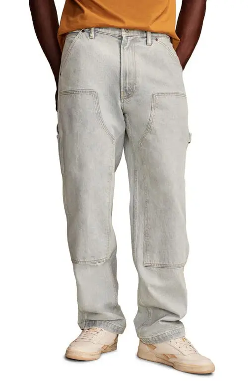 Lucky Brand Relaxed Straight Leg Utility Jeans