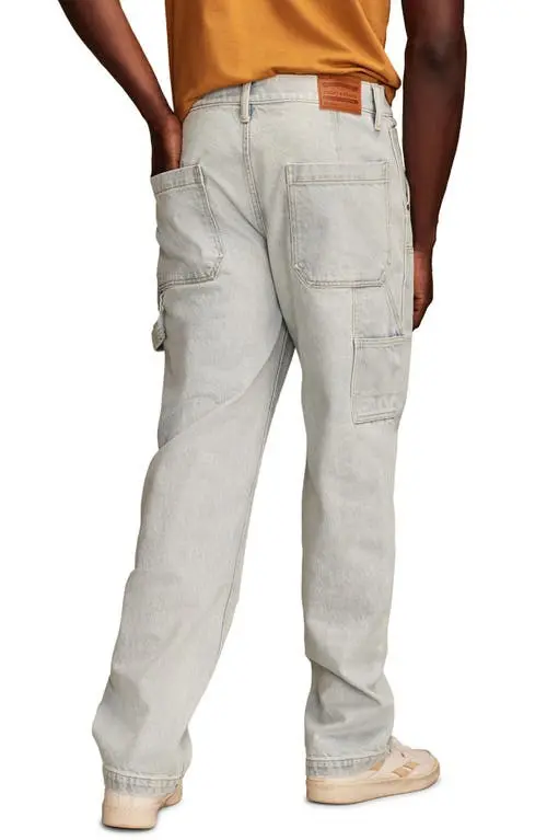 Lucky Brand Relaxed Straight Leg Utility Jeans