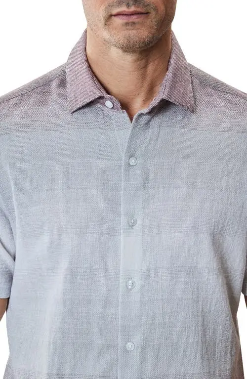 Robert Barakett Tiffin Short Sleeve Woven Button-up Shirt
