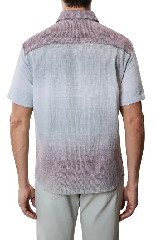 Robert Barakett Tiffin Short Sleeve Woven Button-up Shirt